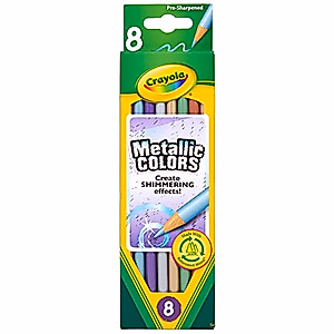 Crayola Metallic FX Colored Pencils - 8 Pencils