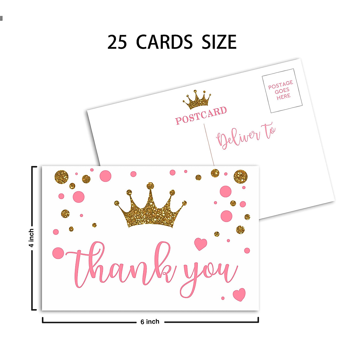 Baby Shower Invitation Set, Books For Baby, Thank You, Diaper Raffle, Fill In Invites Cards, Each Design 25 Cards & Envelopes (Total 100 Cards) – (bb019-taozhuang)