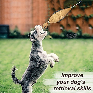 LECPECON Dove Dog Training Dummy Bumper for Hunting Dog Dummy Retriever Skills