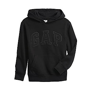 GAP Logo Pull-On Sweatshirt True Black XL