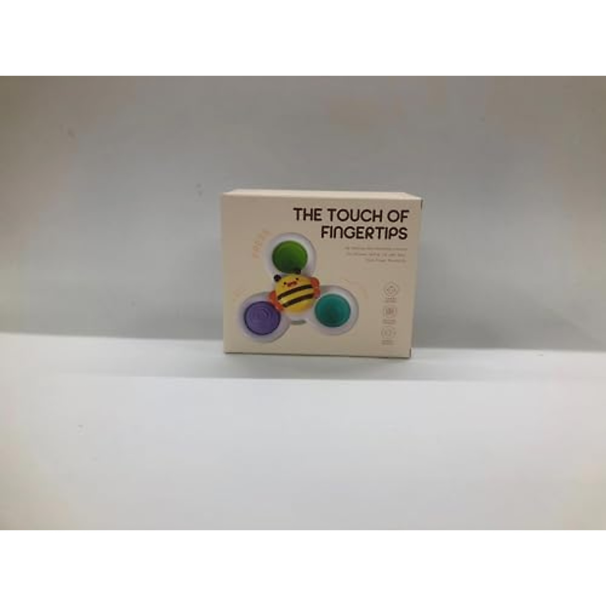 3Pcs Suction Cup Spinner Toys,Baby Spinners Toy,Push Bubble Sensory Rotating Fun,Bathing, Anxiety, Dining, Sensory Toy for Girls Boys