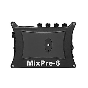 Sound Devices MixPre-6 II Portable 32-Bit Float Multichannel Audio Recorder/Mixer, and USB Audio Interface