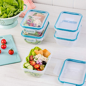 Snapware 10-Piece BPA-Free Plastic Food Storage Containers Set with Airtight Lids