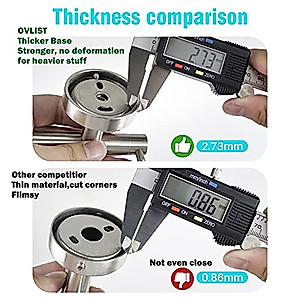 Double Towel Hook for Bathroom 2 Pack Wall Mounted Heavy Duty Stainless Steel Robe Coat Hook, Cabinet Closet Door Sponges Holder for Bedroom Kitchen Garage, Brushed Finish