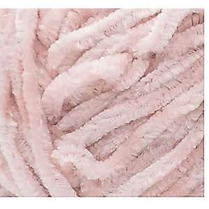 Bernat Baby Velvet Yarn - 3.5 Oz, Pink Dusk - 3 Pack Bundle with Bella's Crafts Stitch Markers