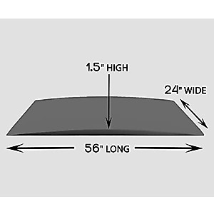 Stratiform® Curve™ Firm - Density Mattress Sag Support | 1.5"D x 24"W x 56"L - Ideal for Sags Deeper Than 1" Inch | Comfort and Durability | Extend Mattress Lifespan | Mattress Support | Made in USA