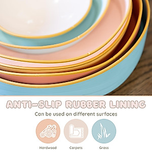 Capri & Camden Co. Balance Stepping Stones for Kids| Sensory Stepping Stones for Toddlers 1-3| Gender Neutral Set of 6 Balance Steps for Obstacle Courses