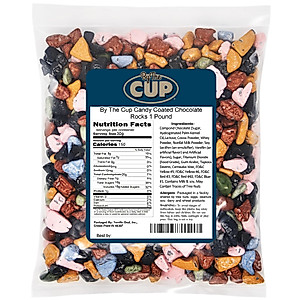 By The Cup Candy Coated Chocolate Rocks, 1 lb