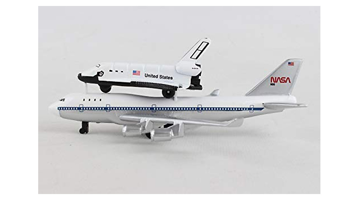 Space Mission 747 Shuttle Carrier - Die-Cast NASA Aero Model Toys