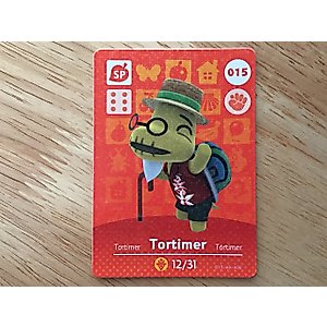 Animal Crossing Nintendo Amiibo Card # 15 Tortimer