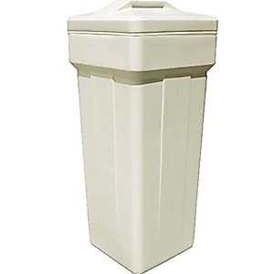 Structural (BT-1434-AL) 14" X 34" Square Brine Tank Almond