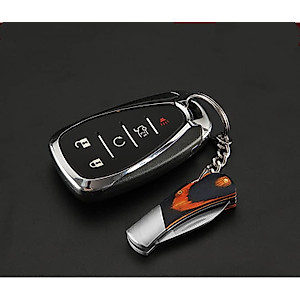 Luvbestaken 2PCS Small Pocket Knife, Mini Keychain Knife, EDC Stainless Steel Knife, Colorful Wood Handle Folding Knife, Blade length 1.5 inch, with Aluminum Gift Box 1