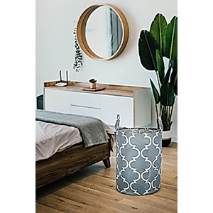 Laundry Basket Organizer | Collapsible Laundry Basket | Foldable laundry Basket | Farmhouse Laundry Basket | Laundry Hamper Basket | Waterproof Lining | Toys Organizer for Kids Room | Storage Bins