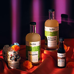 Hella Cocktail Co. Day of the Dead Sugar Skull 14oz Ceramic Mug for Margartias, Micheladas, Mocktails, Cocktails, Tequila Special Mexican Parties