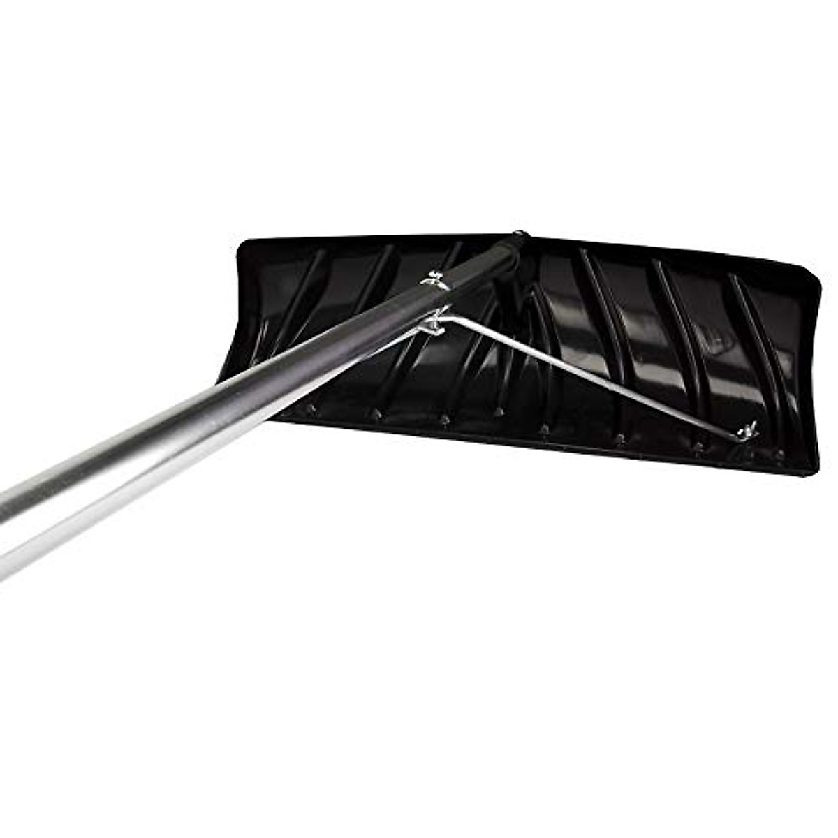 Suncast Snow Removal Shovel Roof Rake 21' Reach with 24" Blade (2 Pack)