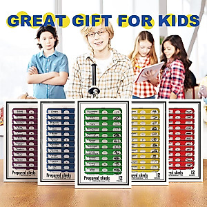 Plastic Prepared Microscope Slides for Kids, Cainda 60pcs Animals Insects Plants Flowers Biological Sample, Stereo Microscope Slide for Students Adult Biology Science Programs