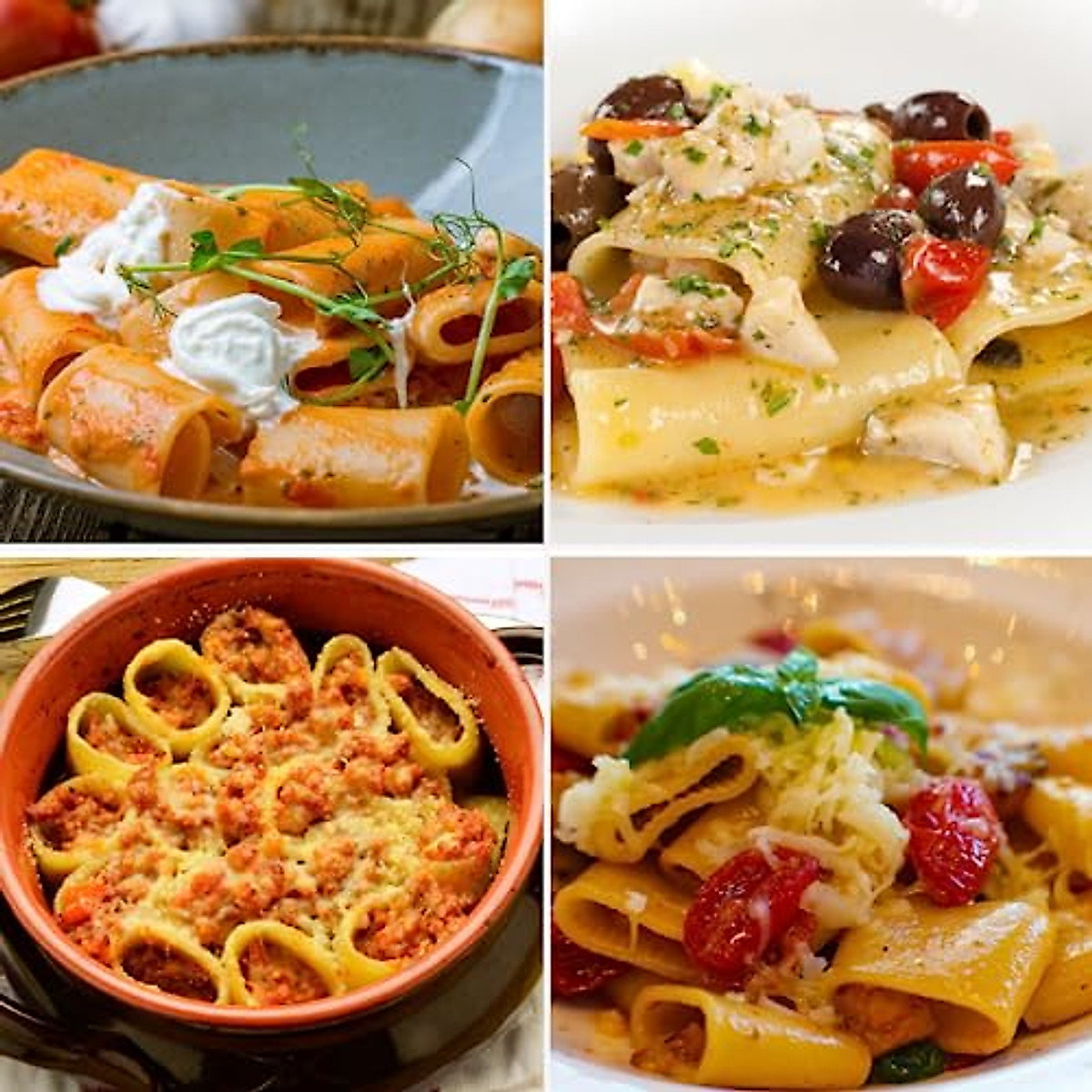 Paccheri Organic Italian Pasta di Gragnano I.G.P.| Pastai Gragnanesi | USDA Certified Organic| 17.6oz (500g)