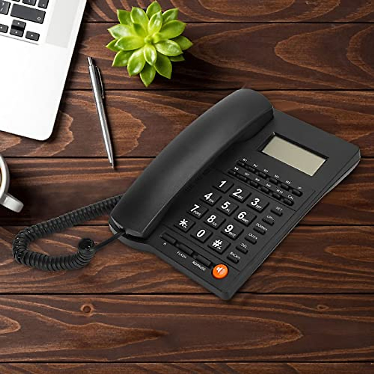 Business Office Home, Fixed Telephone Desk Phone ffc HDD Use Landline sata fcc 10 with Caller Identification