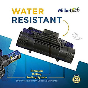 Millertech #556 - High Power Rechargeable CREE LED Headlamp 750 Lumens - 2nd Generation with USB-C Charging Cable