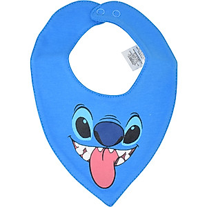 Disney Lilo & Stitch One Size 3 Pack Bibs OS