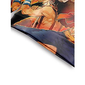 sekwpig Novelty Unisex Anime Hoodie Sweater Realistic 3D HD Printing Cartoon Sweatshirt Cosplay Pullover KHZ-1 M