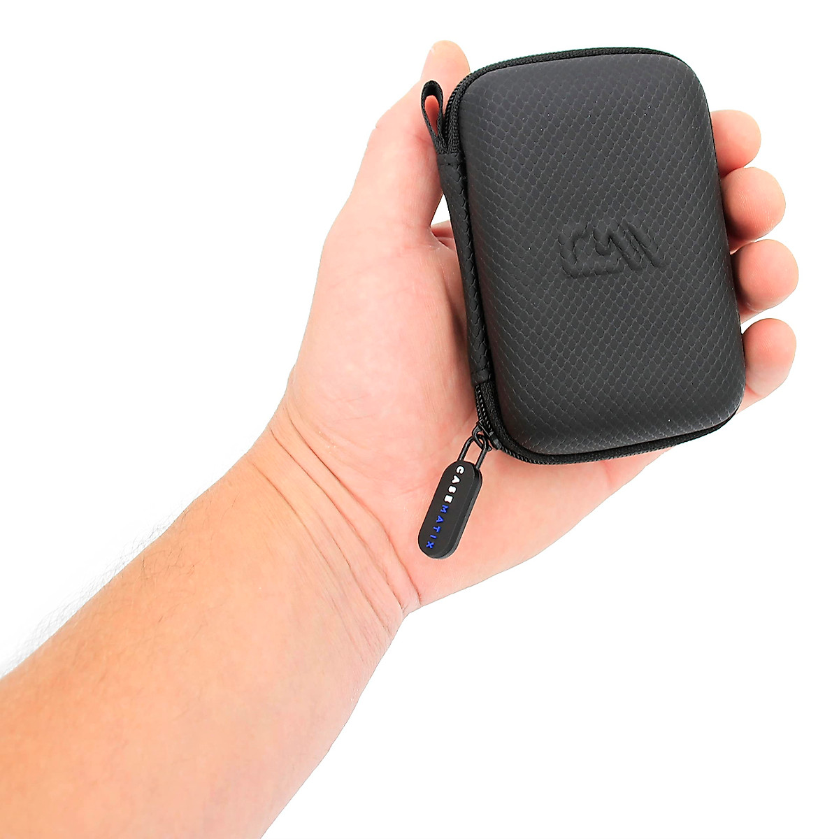 CASEMATIX Protective Carrying Case Compatible with Two Auvi Q Epipen Injectors or Allergy Supplies, Includes Case Only