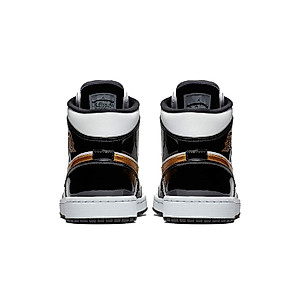 Nike Men's Air Jordan 1 MID SE Black/White/Gold 852542-007 (Size: 11)