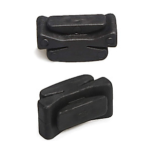 GUITARX X142 - Headstock Rubber Guitar Pick Holder (5-Pack) Pickholder For Guitar, Bass, Ukulele, Banjo And Mandolin - Placed Between 3rd and 4th Strings on Head Stock