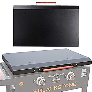 Griddle Guard Hard Cover Lid - Fits Blackstone 28 Inch Griddle - Hardcover with Wood Handle for Flat Top - Made in USA