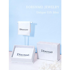 Dorunmo Personalized Photo Projection Pendant Necklace 925 Sterling Silver Heart Pendant Necklace jewelry Romantic Gifts for Gfriend Women Birthday Anniversary