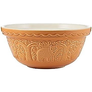 Mason Cash in The Forest 24 cm Ochre Mixing Bowl