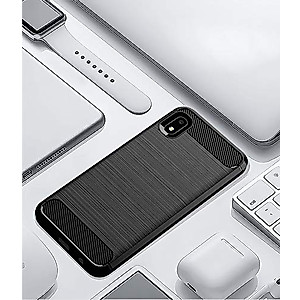 Galaxy A10E Case, Samsung A10E Case, Asmart Shock Absorption Galaxy A10E Phone Case Slim TPU Bumper Cover Soft Flexible Galaxy A10E Skin Lightweight Protective Case for Samsung Galaxy A10E, Black