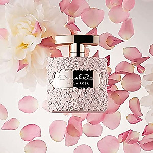 Oscar de la Renta Bella Rosa Eau de Parfum Perfume Spray for Women, 3.4 Fl. Oz.