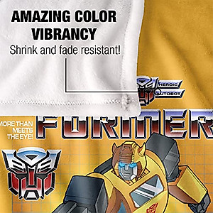 Transformers Bumblebee Silky Touch Super Soft Throw Blanket 36" x 58"