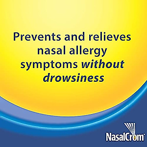 NasalCrom Nasal Spray Allergy Symptom Controller | 200 Sprays | .88 FL OZ