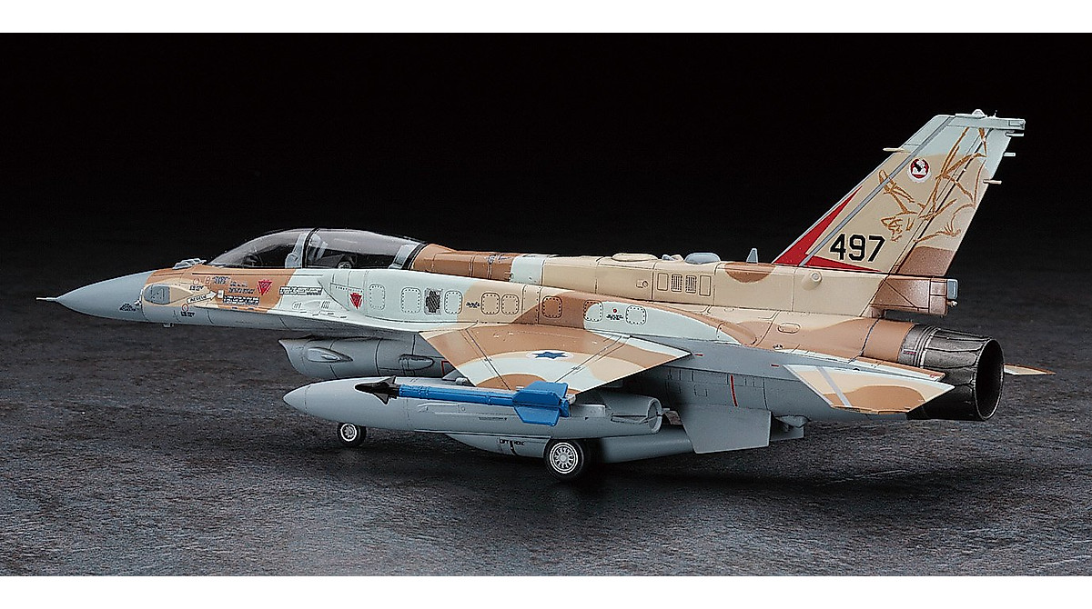 Hasegawa 1:72 F-16I Fighting Falcon Model Kit | Israeli Air Force