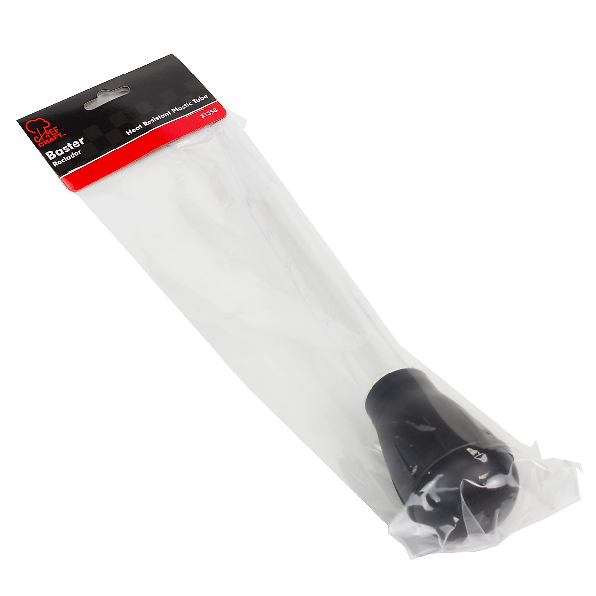 Chef Craft Classic Baster with Clear Tube, 11.5 inches in Length, Black