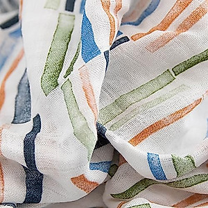 Little Unicorn – Home Run Deluxe Swaddle Set | Set of 2 | 100% Rayon Muslin from Bamboo | Super Soft | Newborns and Infants | Large 47” x 47” | Machine Washable