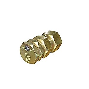 Valley Industries 6541-01-CSK Half or Full Boomless Broadcast Nozzle-52', 10 Orifice, Brass