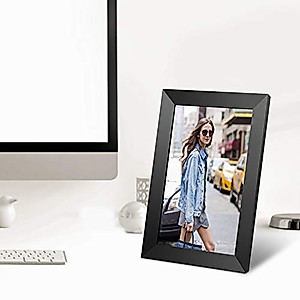 Anyuse 10.1 Inch Smart WiFi Digital Photo Frame with 1280x800 IPS LCD Touch Screen, Auto-Rotate Portrait and Landscape, Built in 16GB Memory, Share Moments Instantly via Frameo App from Anywhere