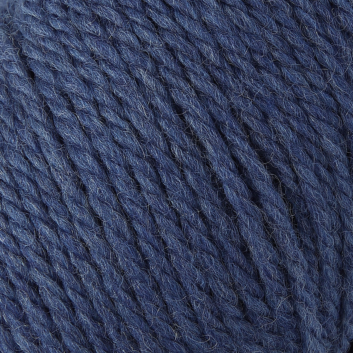 Gisimo 100% Merino Wool Yarn, 3-Ply Luxurious and Soft Yarn for Hand Knitting & Crocheting (Navy Blue, 1Ball)
