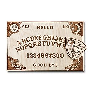 LARGE Classic Design - Wooden Spirit Board - Talking Board - Spirit board - LARGE SIZE 18 x 11.4'' HANDMADE Wooden Premium quality board and planchette