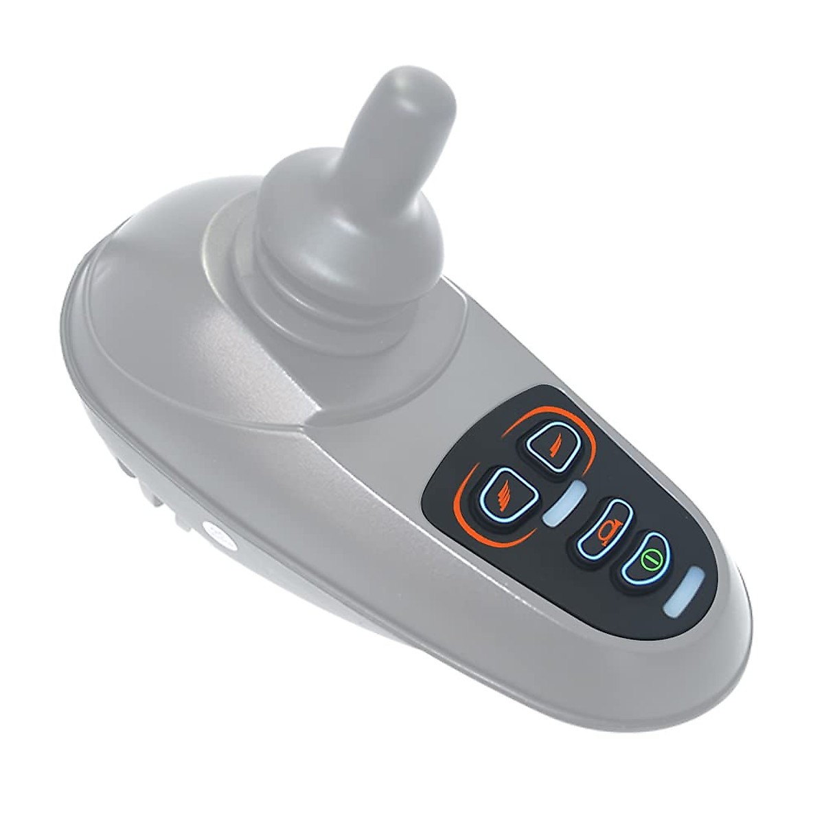 BIAQI Wheelchair Control Keypad Jazzy Power Chair Accessories 4 Buttons keypad Wheelchair Fits D51161.01 D51162.01 D51333.01