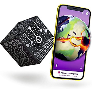 Merge Cube (2 Pack) Hold Anything - Hands-on Science and STEM Education | Digital Teaching Aids - Science Simulations and STEM Projects - Home School, Remote and in Classroom Learning - iOS & Android