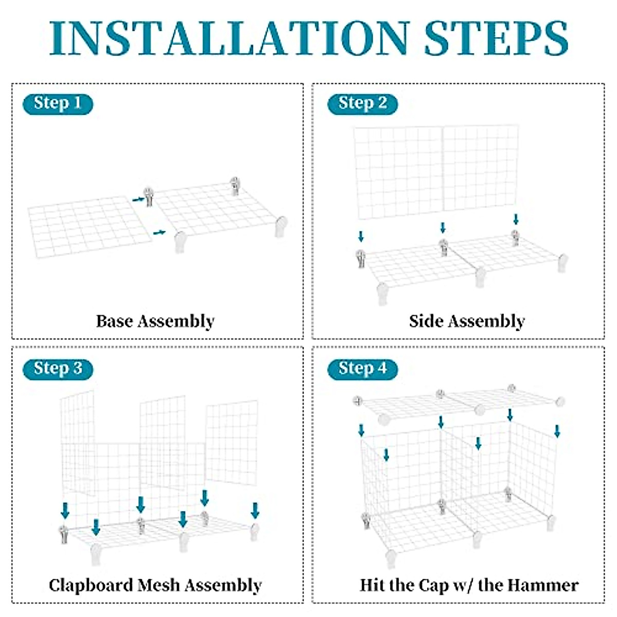 GIMTRR 12 & 9 White Cube Storage Bundles