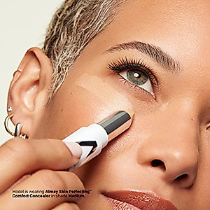 Almay Concealer, Face Makeup, Full Coverage Concealer, Matte Finish, Oil Free, Hypoallergenic-Fragrance Free, Dermatologist Tested, 120 Light, 0.08 Oz