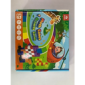 Coogam Math Cubes, Manipulatives Number Counting Blocks with Activity Snap Linking Cube Math Construction Toy Gift for Preschool Kindergarten Learning