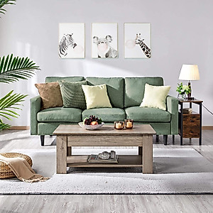 Yaheetech Lift Top Coffee Table with Hidden Compartment and Storage Shelf, Rising Tabletop Dining Table for Living Room Reception Room, 38.6in L, Grey