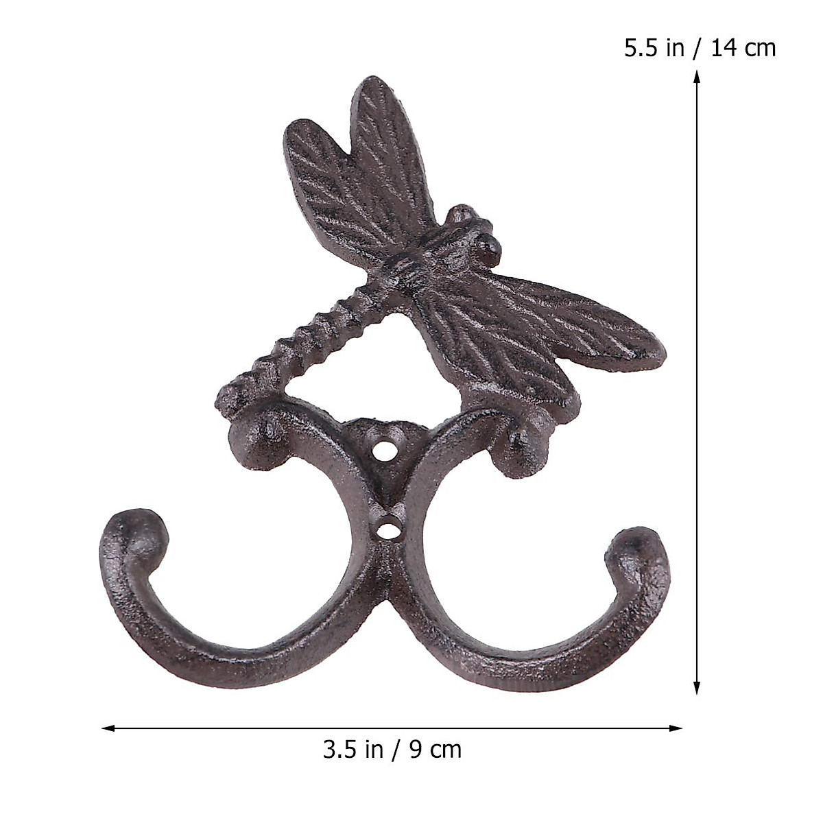 GANAZONO Unique Animal Shape Iron Wall Hook Coat Hanger for Home Office Door Back Wall Hanging Hook