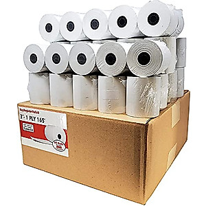 Star SP700 Kitchen Printer Paper (50 Rolls) 3" x 165' 1 Ply Bond (Non -Thermal) Receipt Paper POS Cash Register Paper for TMU200 SRP275 from BuyRegisterRolls